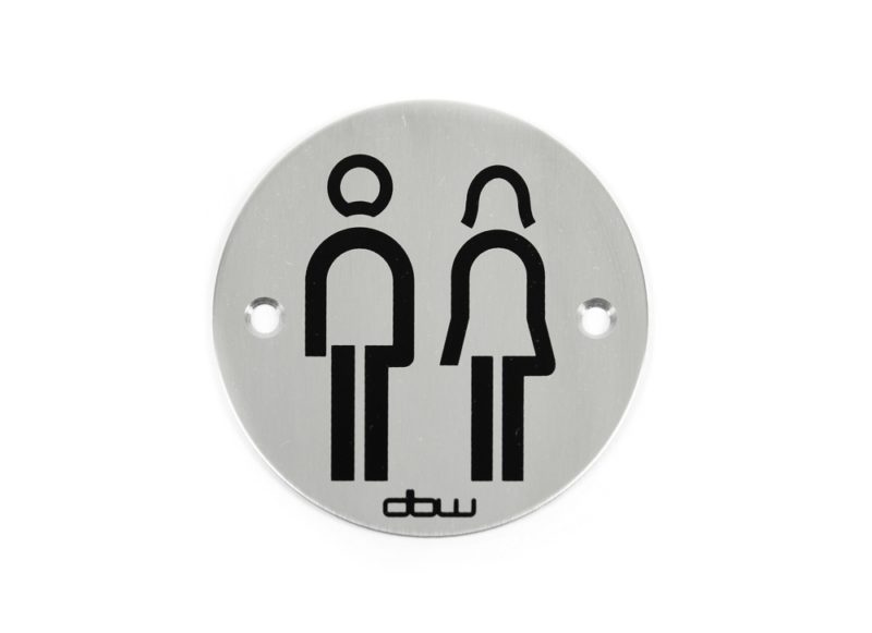 Unisex Sign - Williams Ironmongery